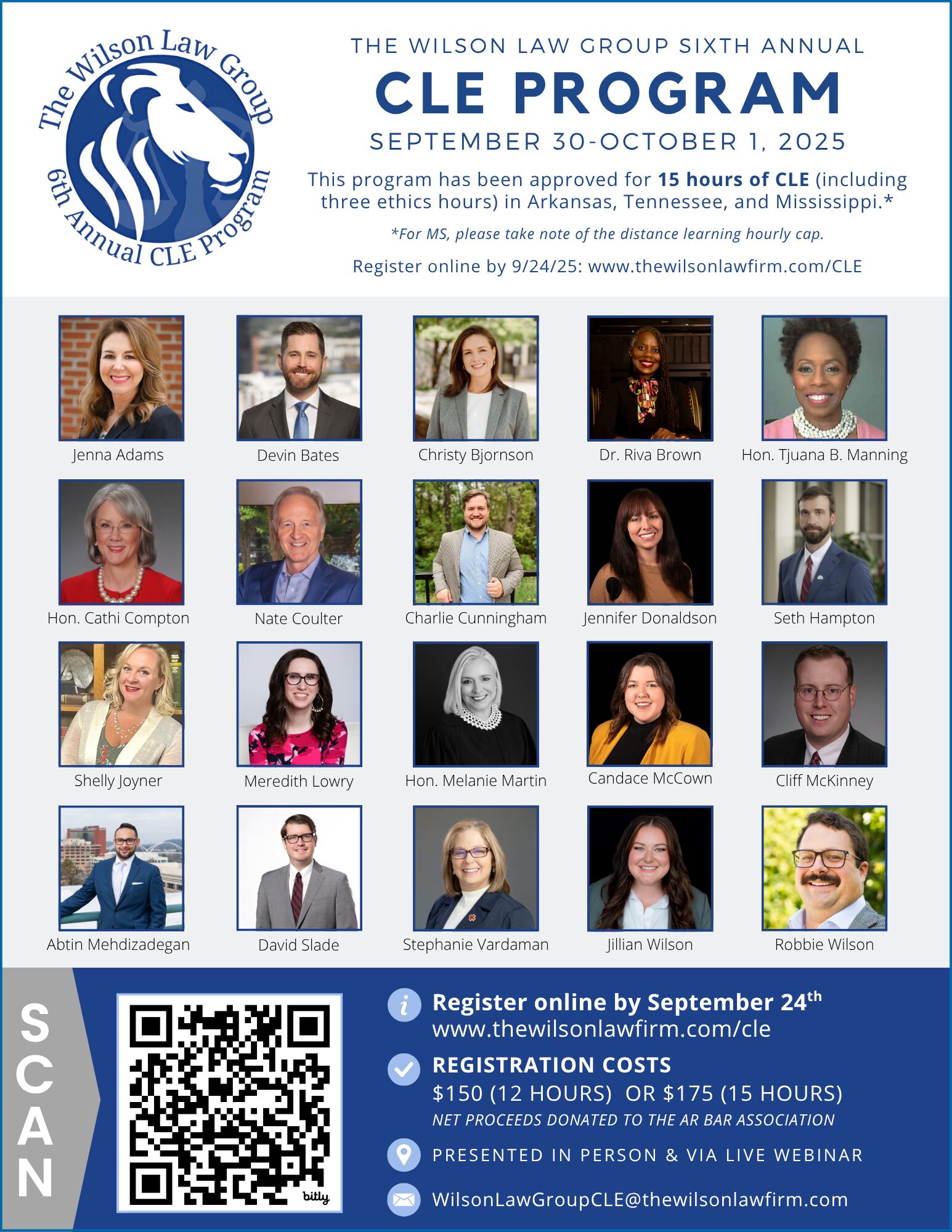 CLE Program - The Wilson Law Group